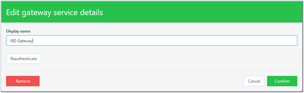 How to refresh your IRD connection
