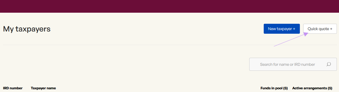 How to use our quick quote tool